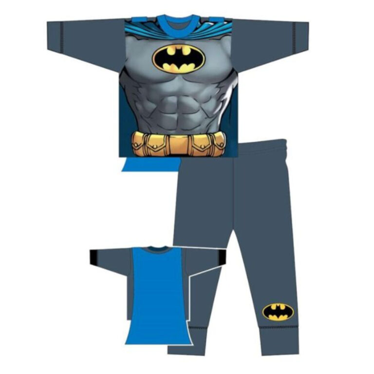 Batman Novelty Costume PJ’s with cape! – The Sports Company Belfast